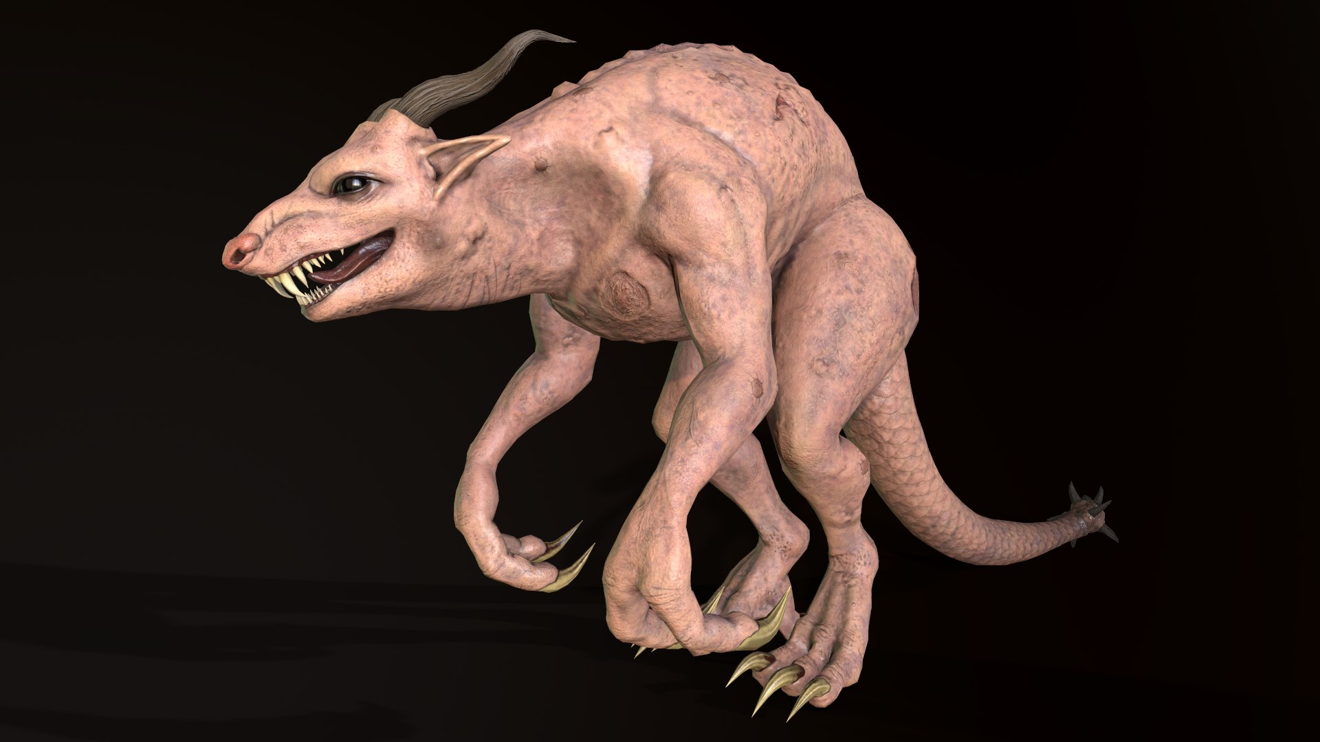 Animations creature 3D model - TurboSquid 1648867