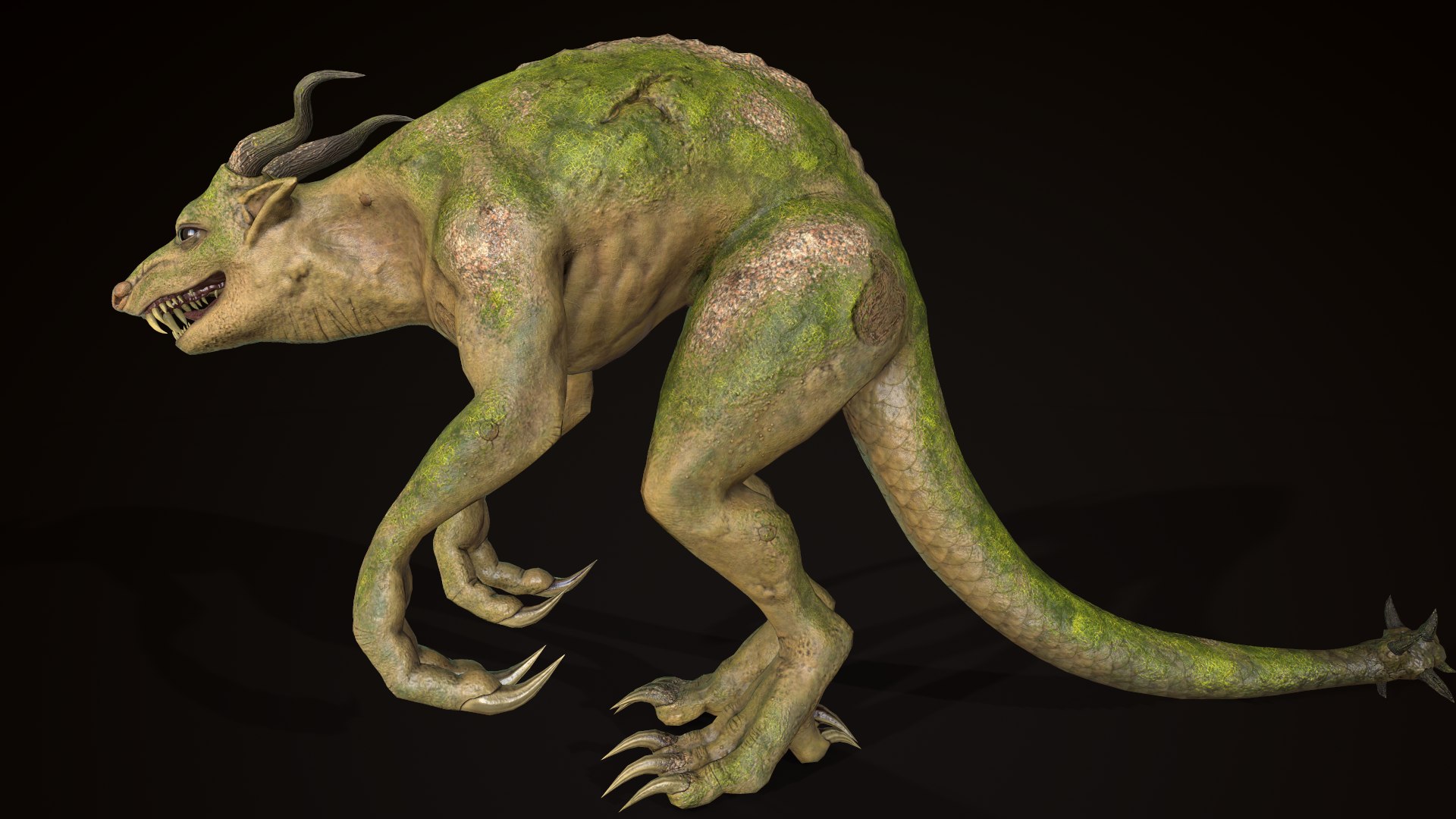 Animations creature 3D model - TurboSquid 1648867