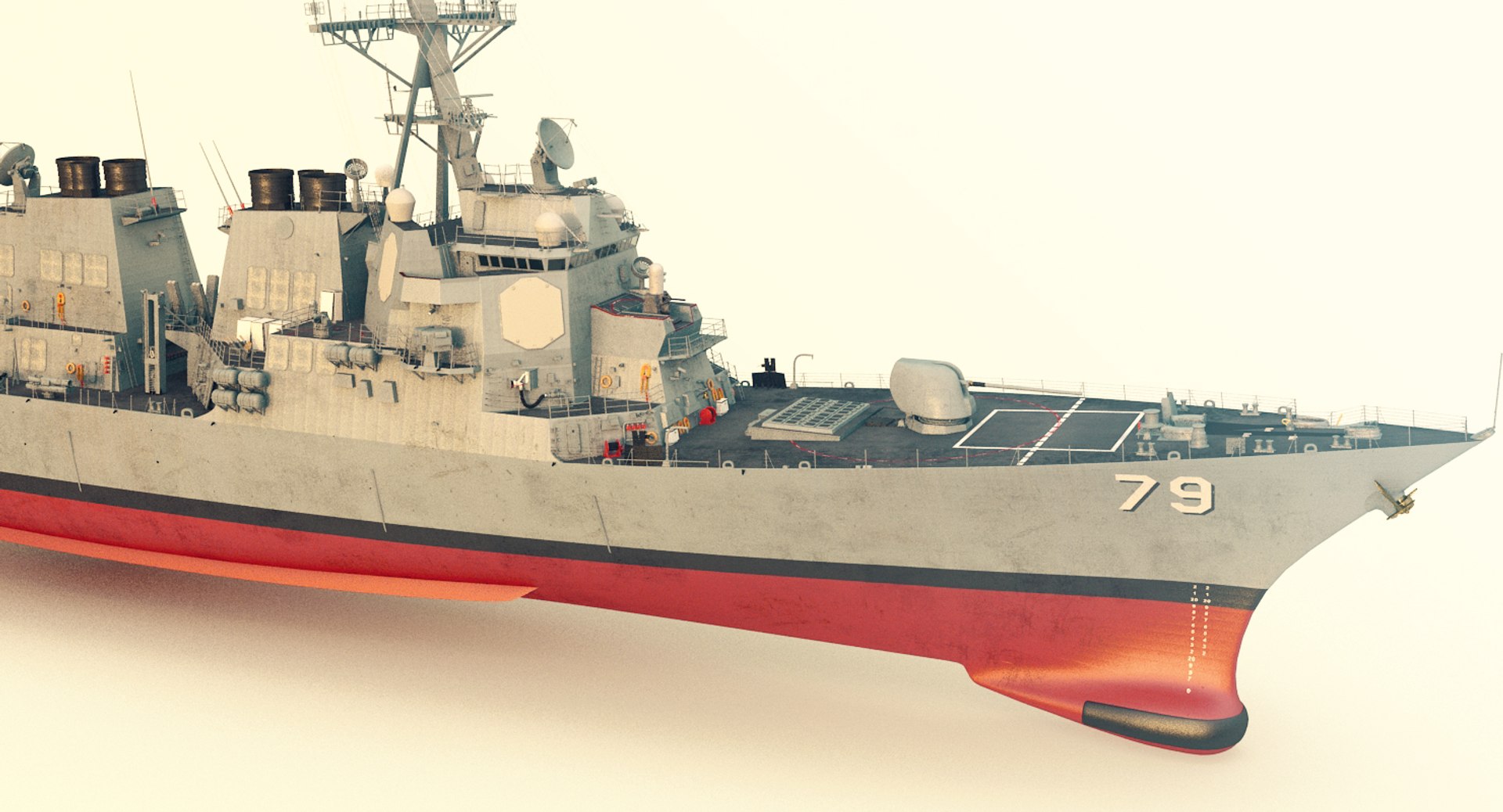 Uss Oscaraustin Ddg Model - TurboSquid 1386596