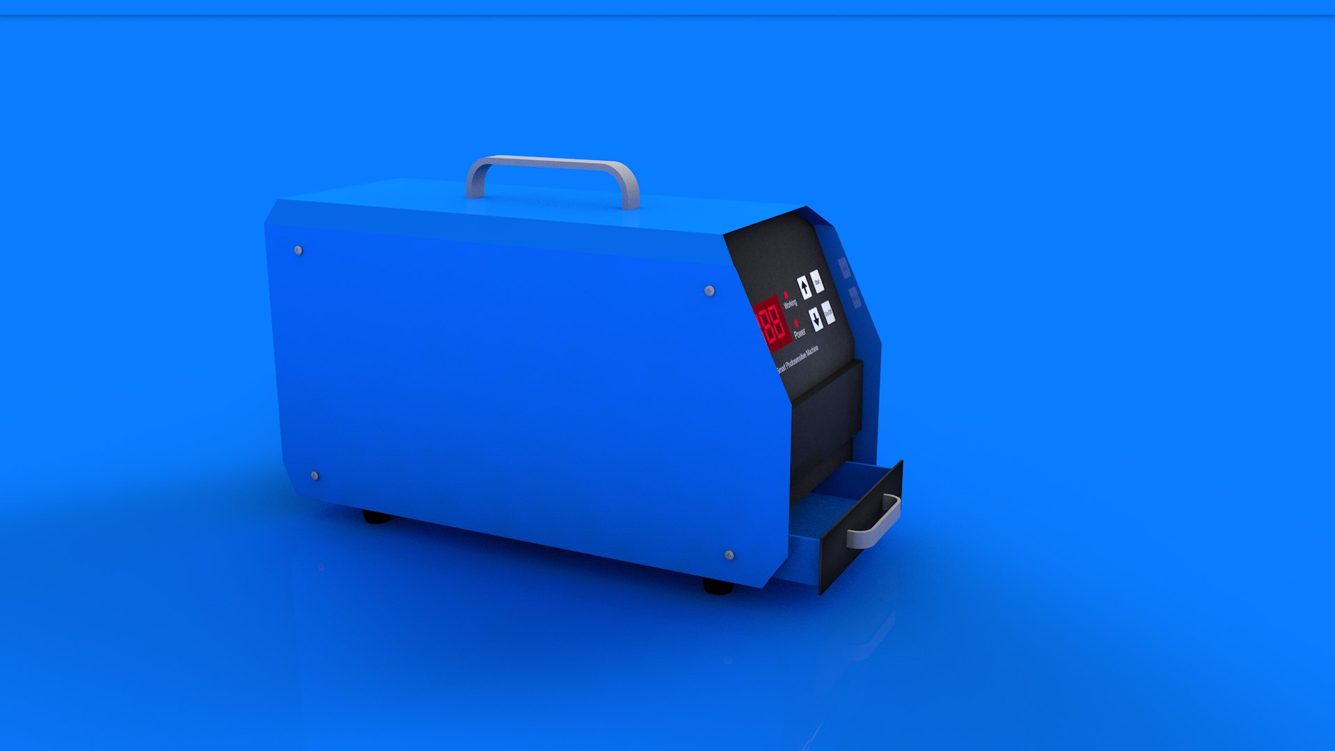 Flash stamp machine 3D - TurboSquid 1432136