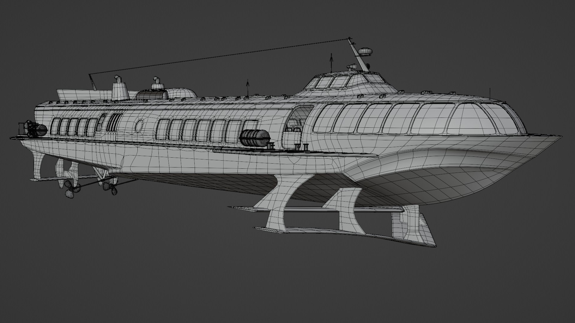 3D Meteor Ship - TurboSquid 2088475