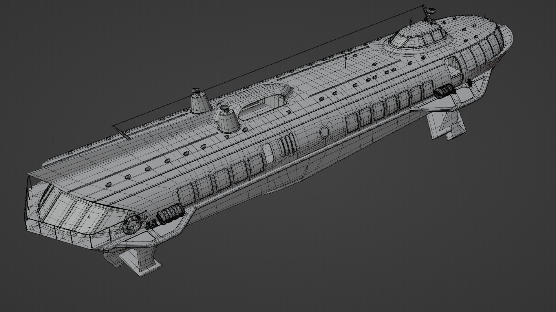 3D Meteor Ship - TurboSquid 2088475