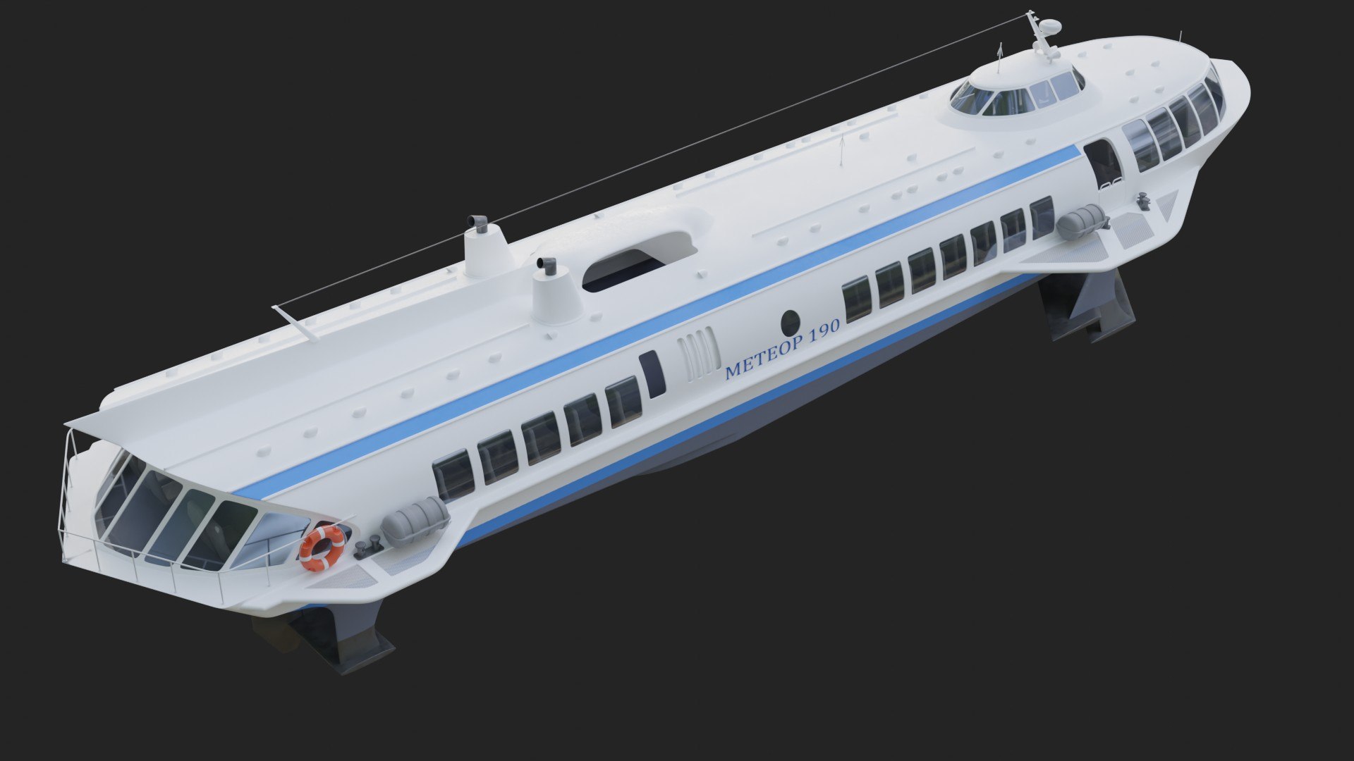 3D Meteor Ship - TurboSquid 2088475