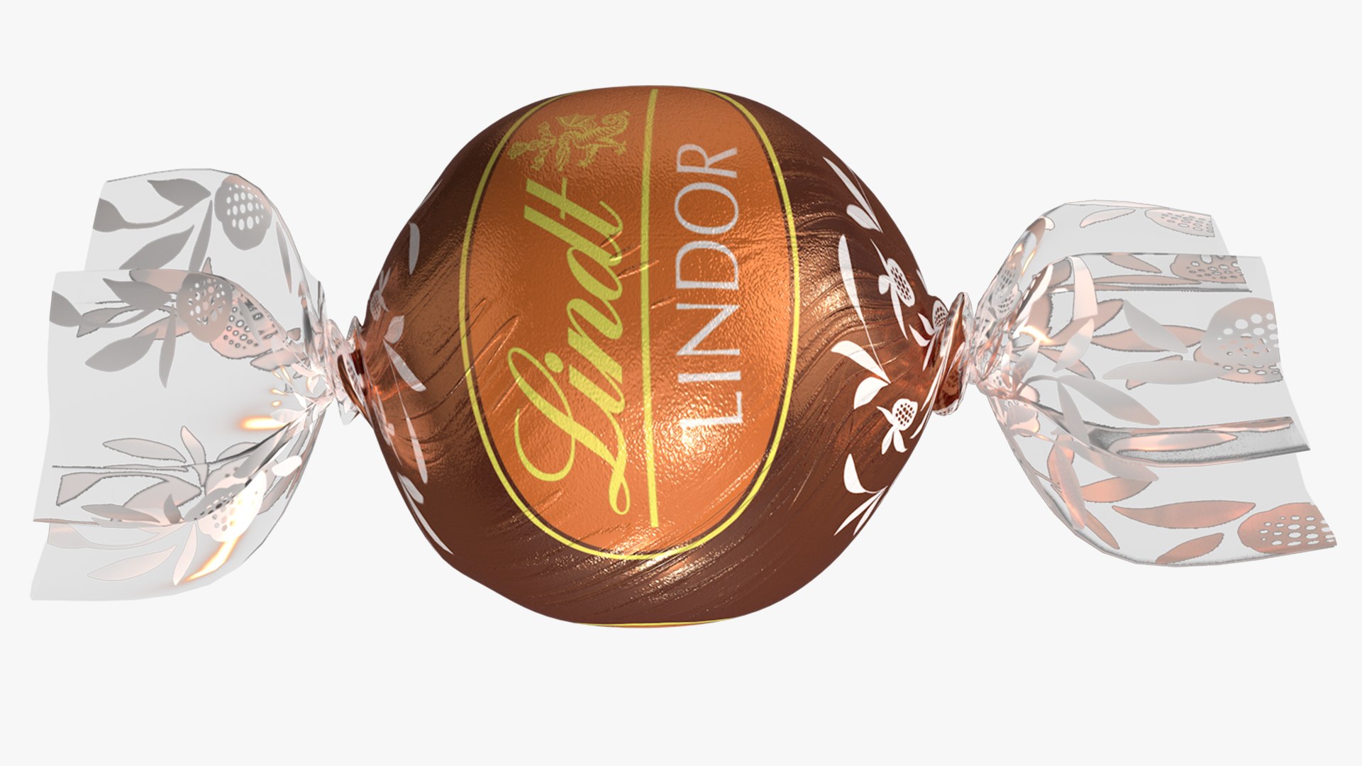 3D Lindt LINDOR Hazelnut Milk Chocolate - TurboSquid 2358624