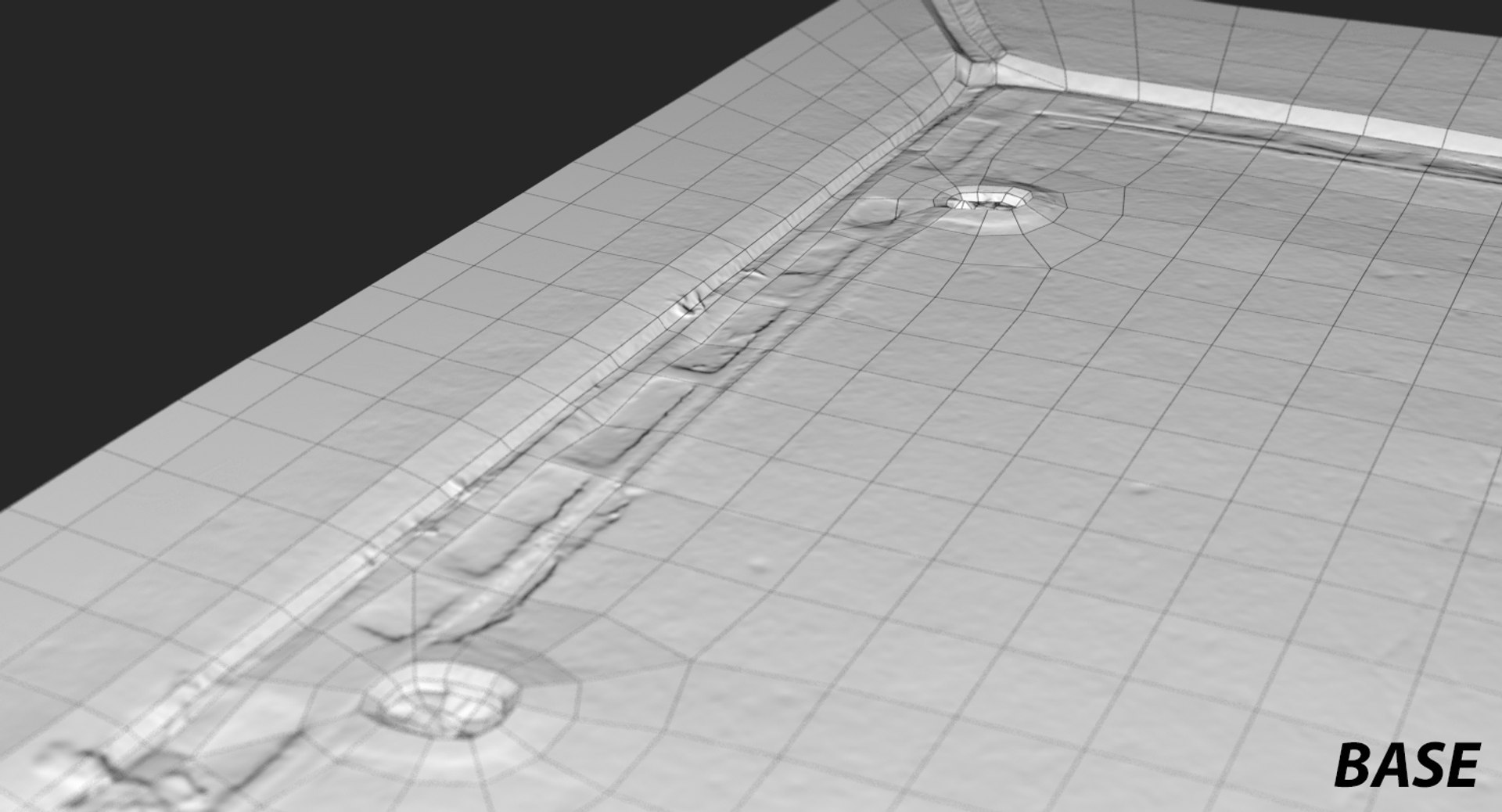 3D concrete utility cover 8k - TurboSquid 1419137