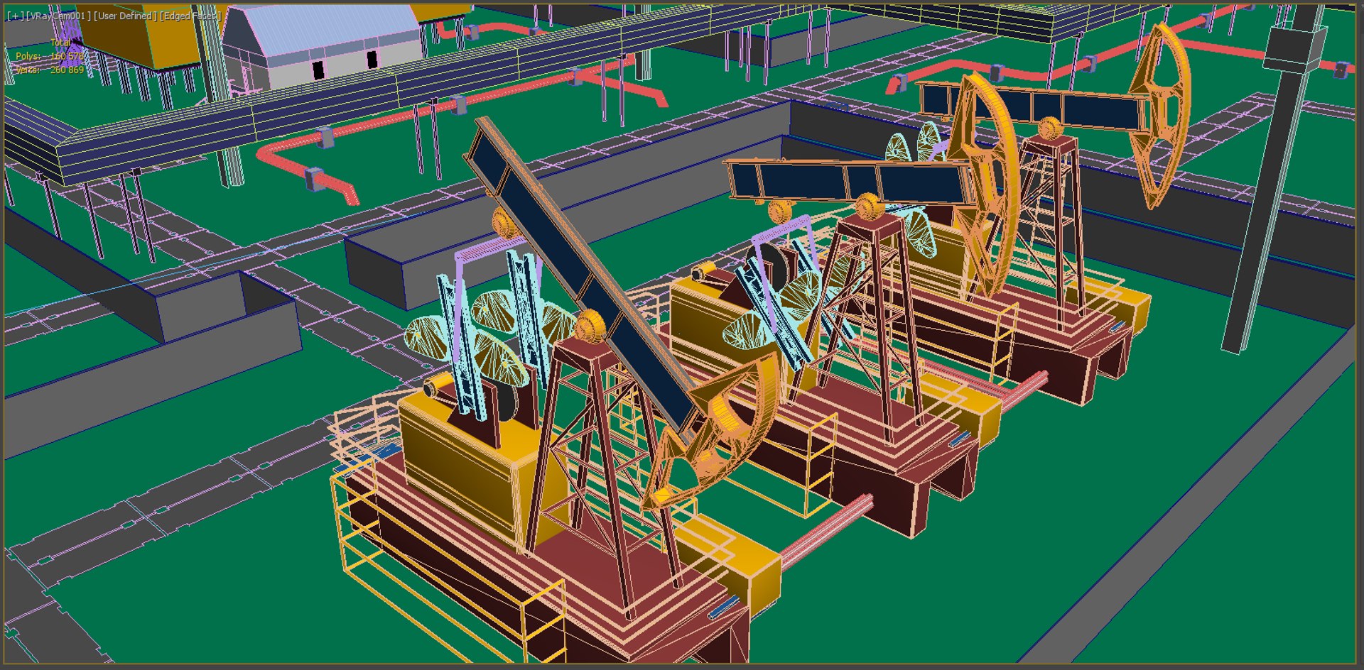 3D Model Oil Rig - TurboSquid 1514437