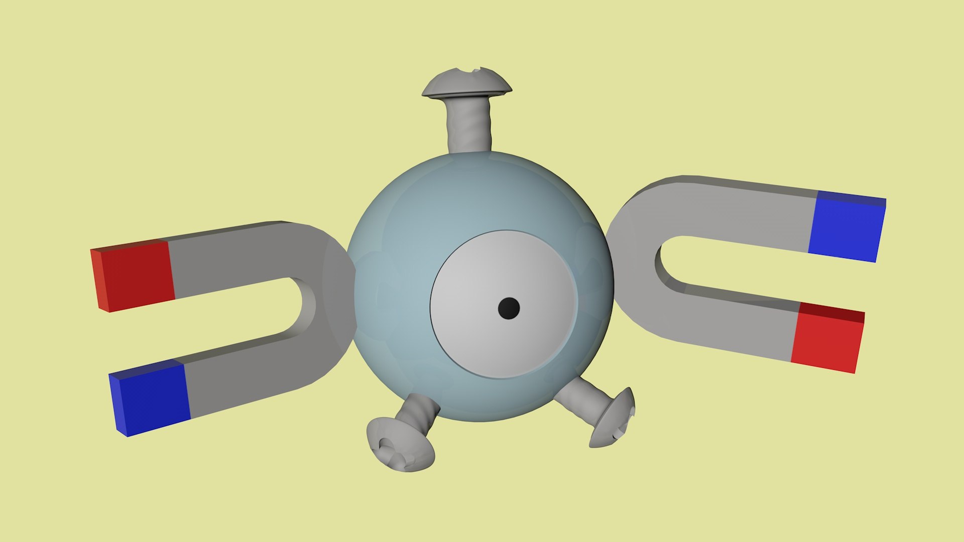 3D Magnemite - TurboSquid 1728747
