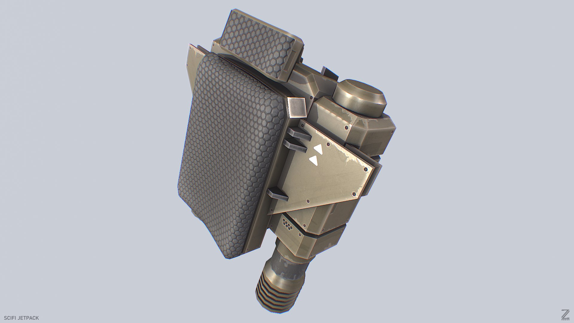 Scifi Jetpack 3D Model - TurboSquid 2236363