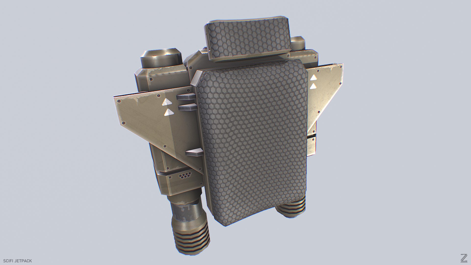 Scifi Jetpack 3D Model - TurboSquid 2236363