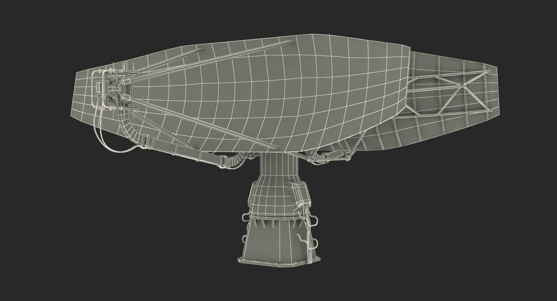 3D Model Radar Ship Rls Podcat - TurboSquid 1290140