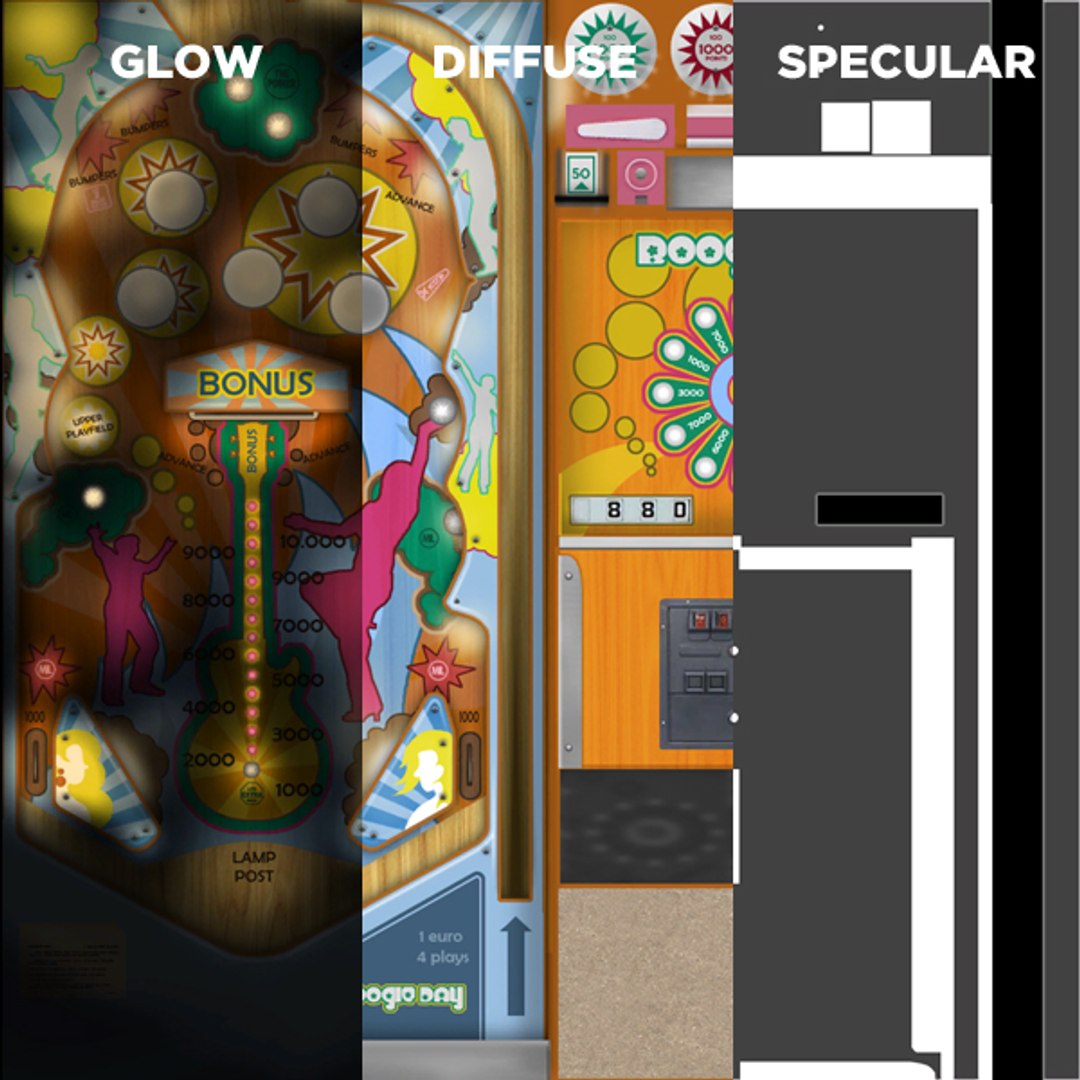 3d Pinball Machine Simulations
