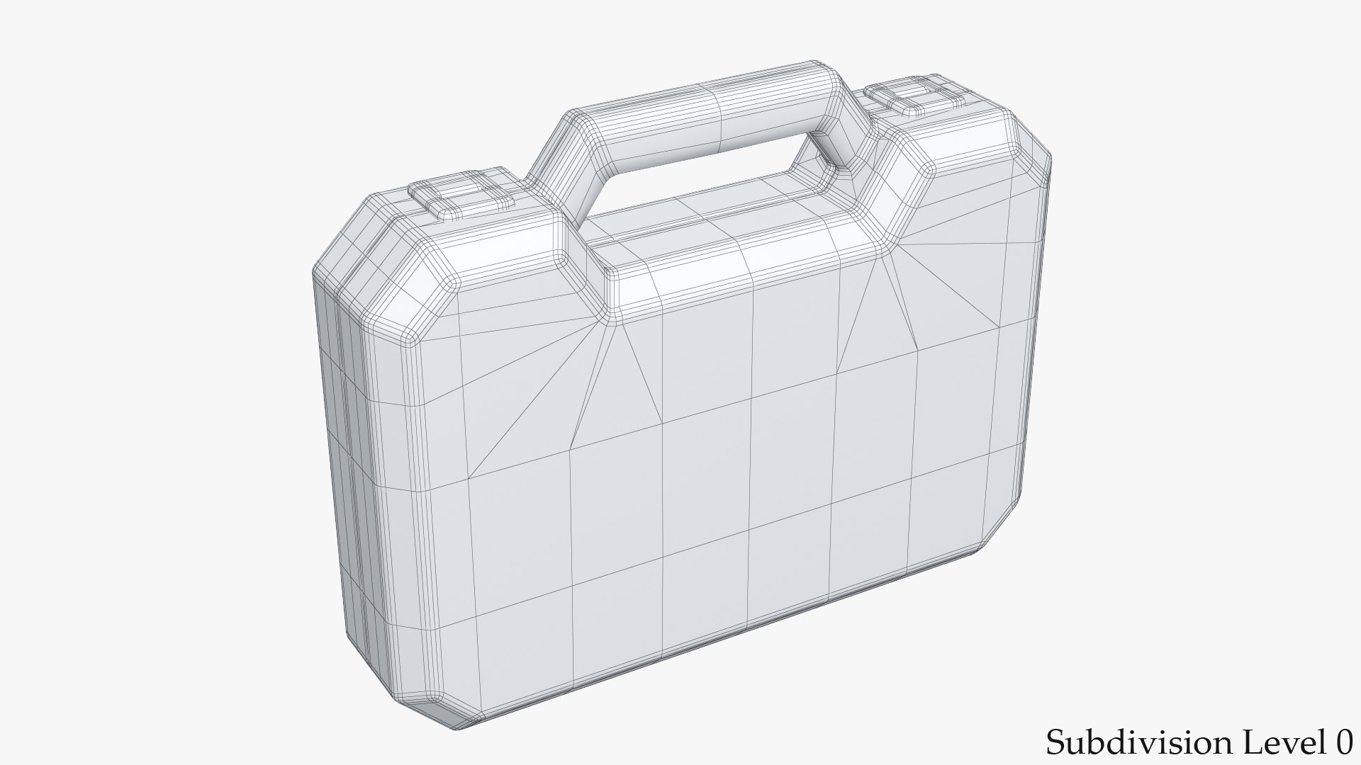 Black Plastic Case 3D Model - TurboSquid 1492400