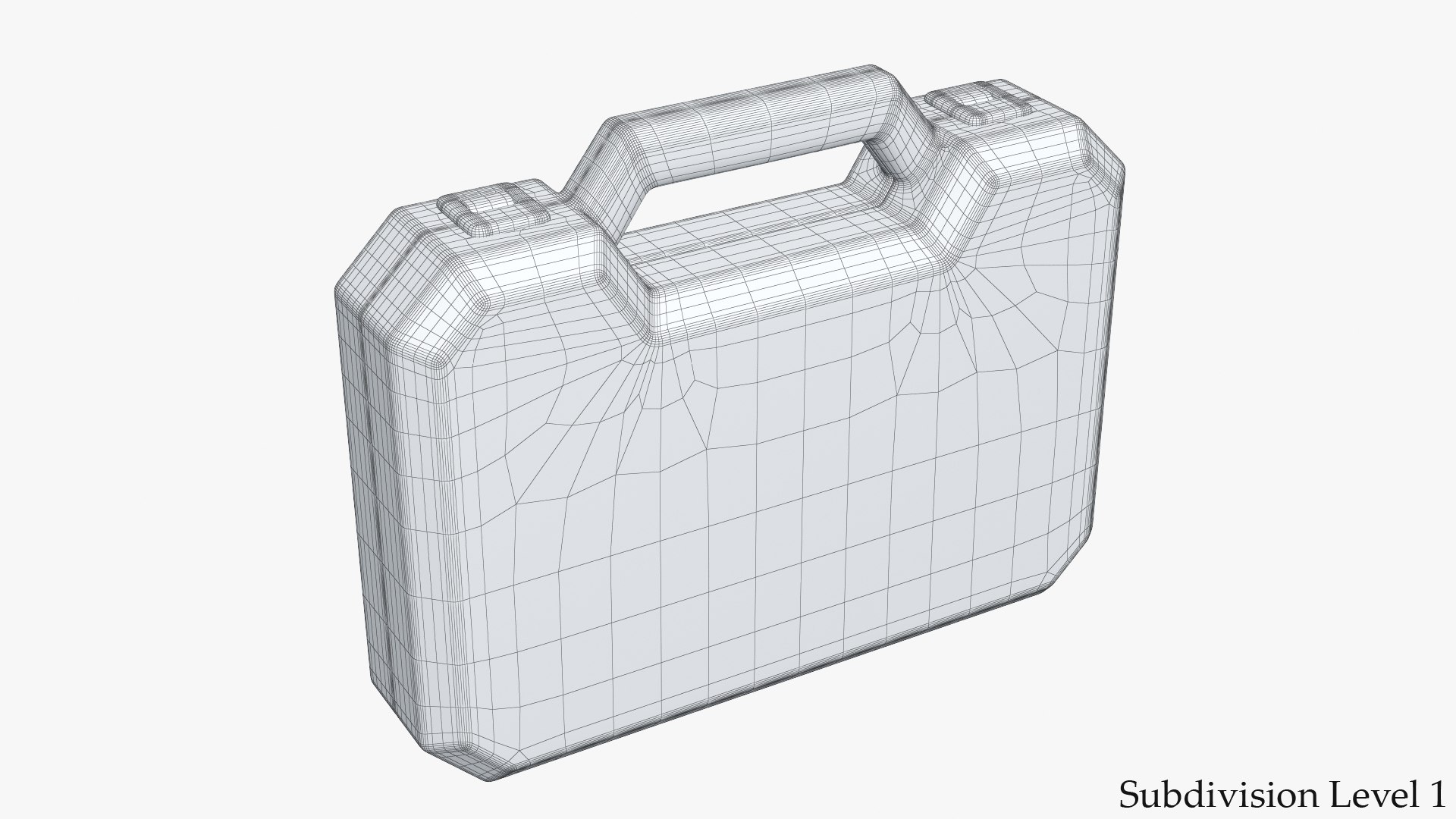 Black Plastic Case 3D Model - TurboSquid 1492400