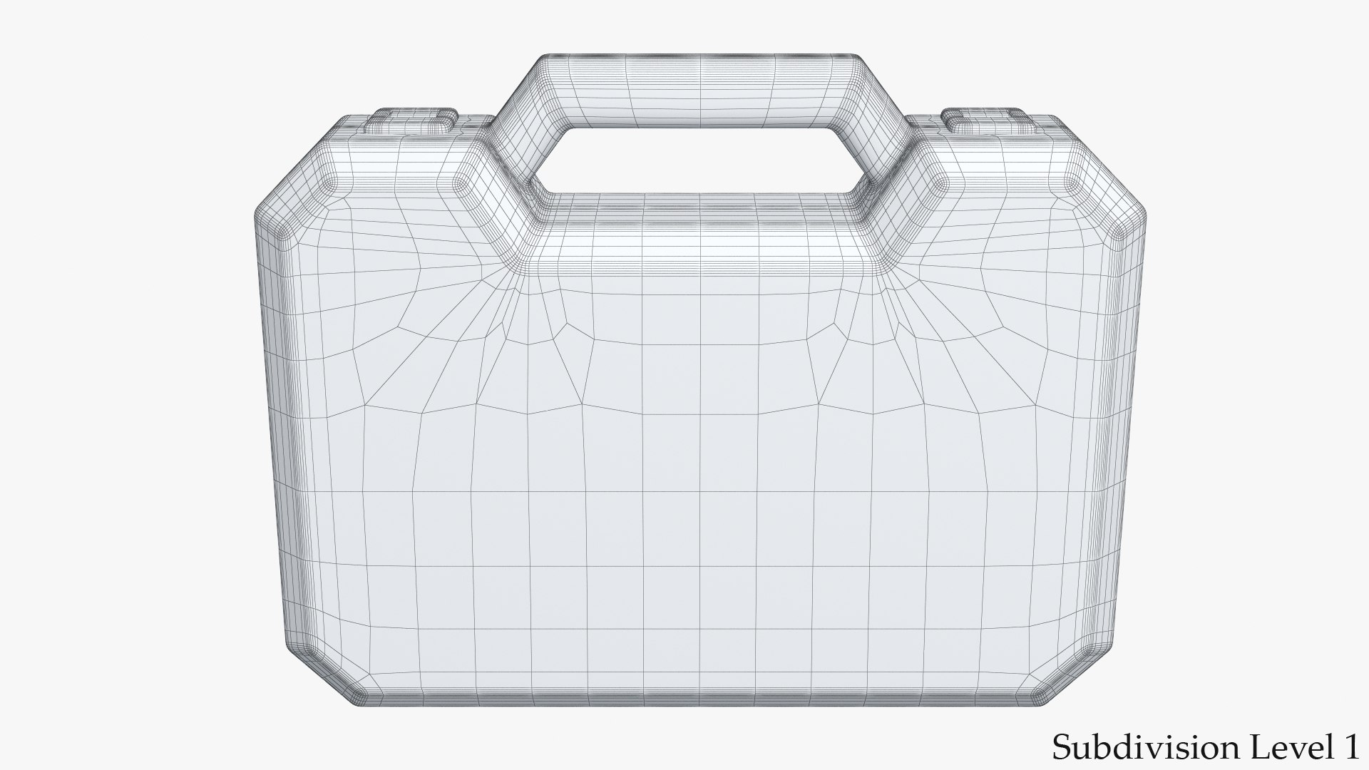 Black Plastic Case 3D Model - TurboSquid 1492400