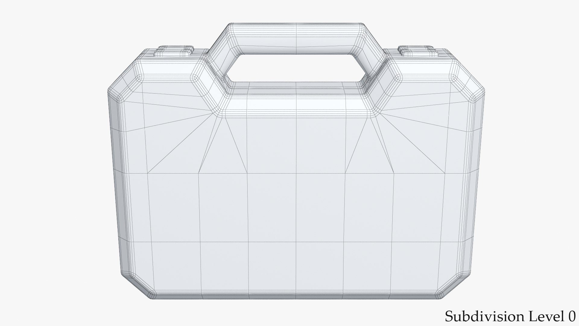 Black Plastic Case 3D Model - TurboSquid 1492400