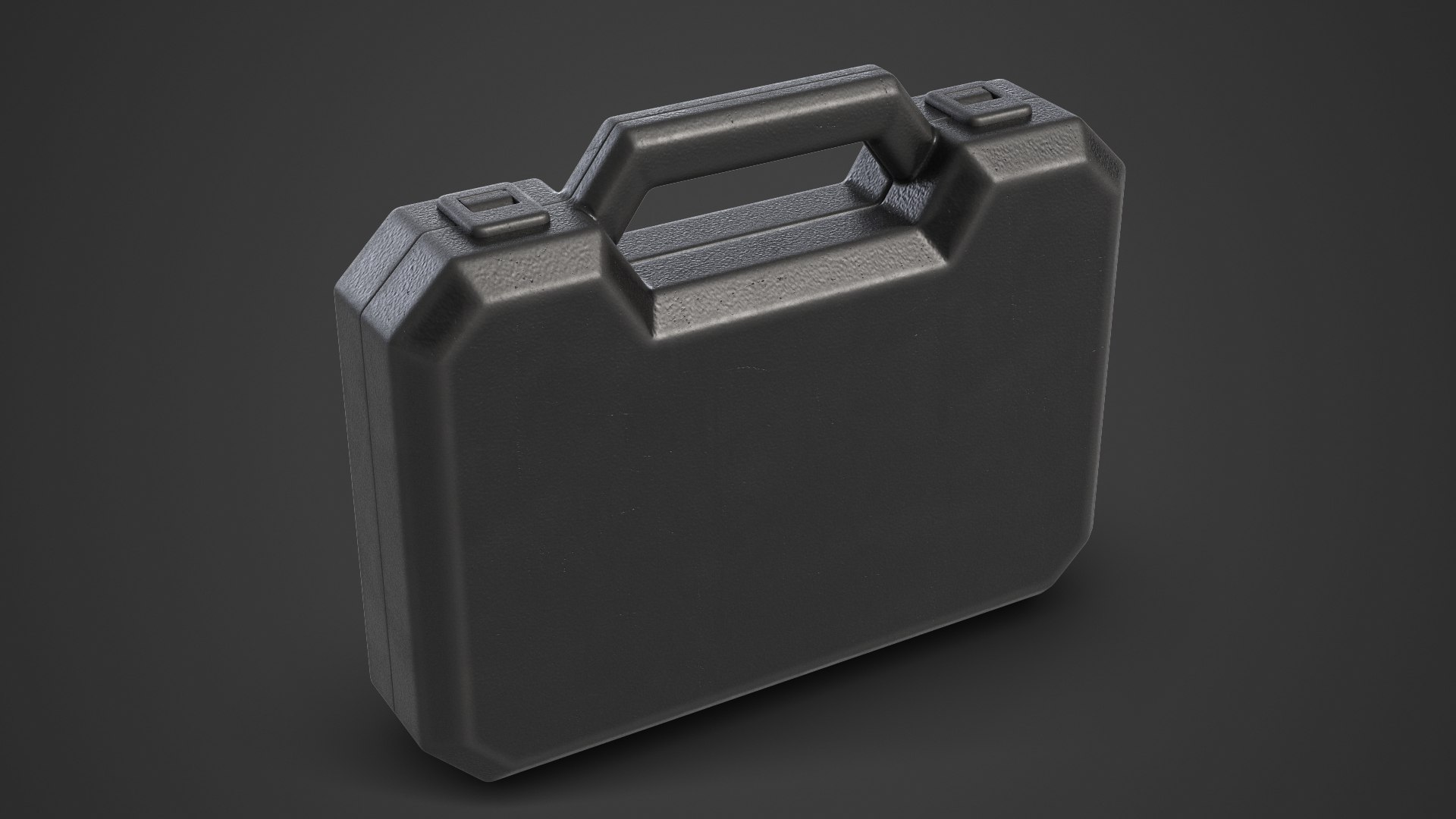 Black plastic case 3D model - TurboSquid 1492400