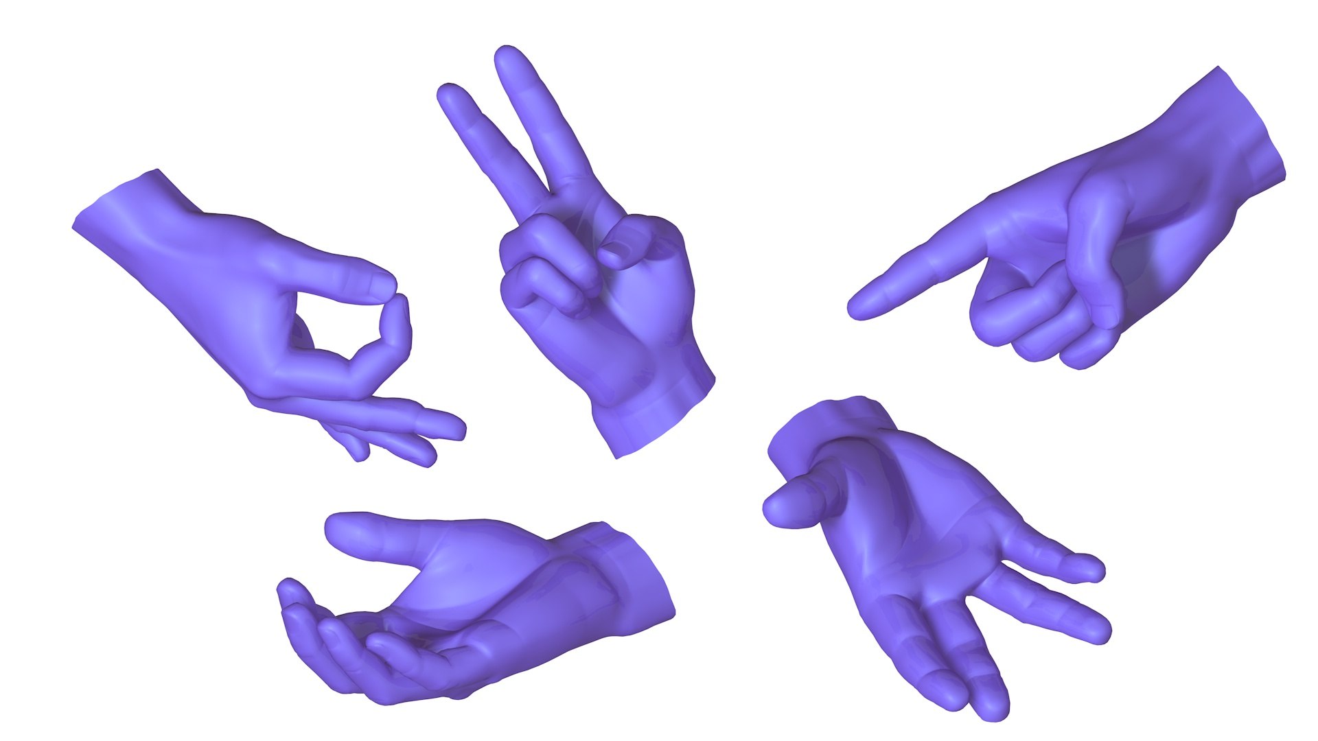 Male Hands Model - TurboSquid 1675496