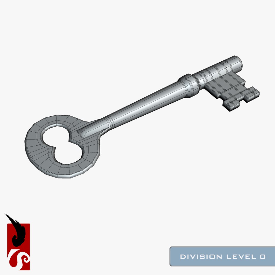 New Skeleton Key 3d Model