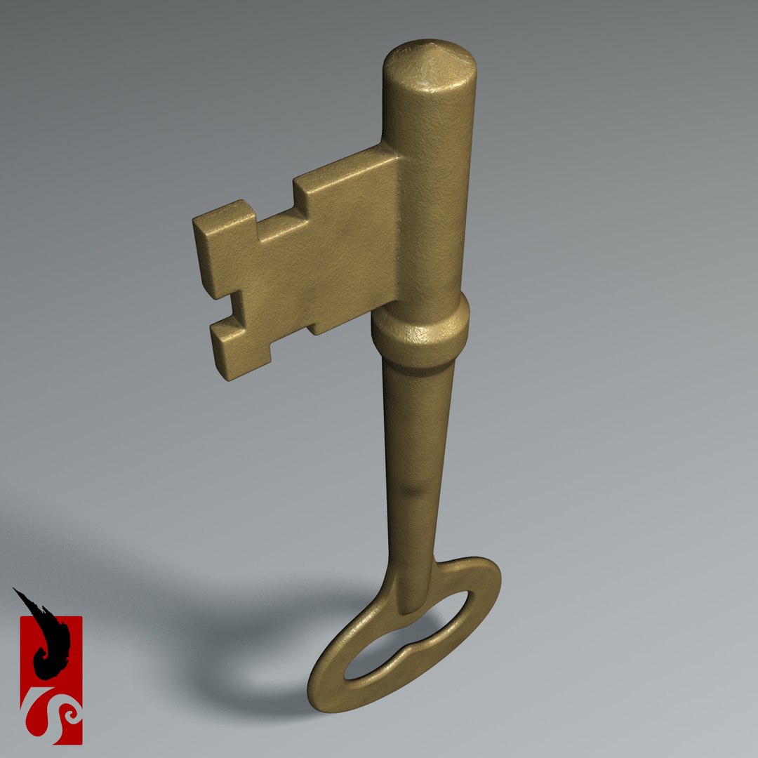 New Skeleton Key 3d Model