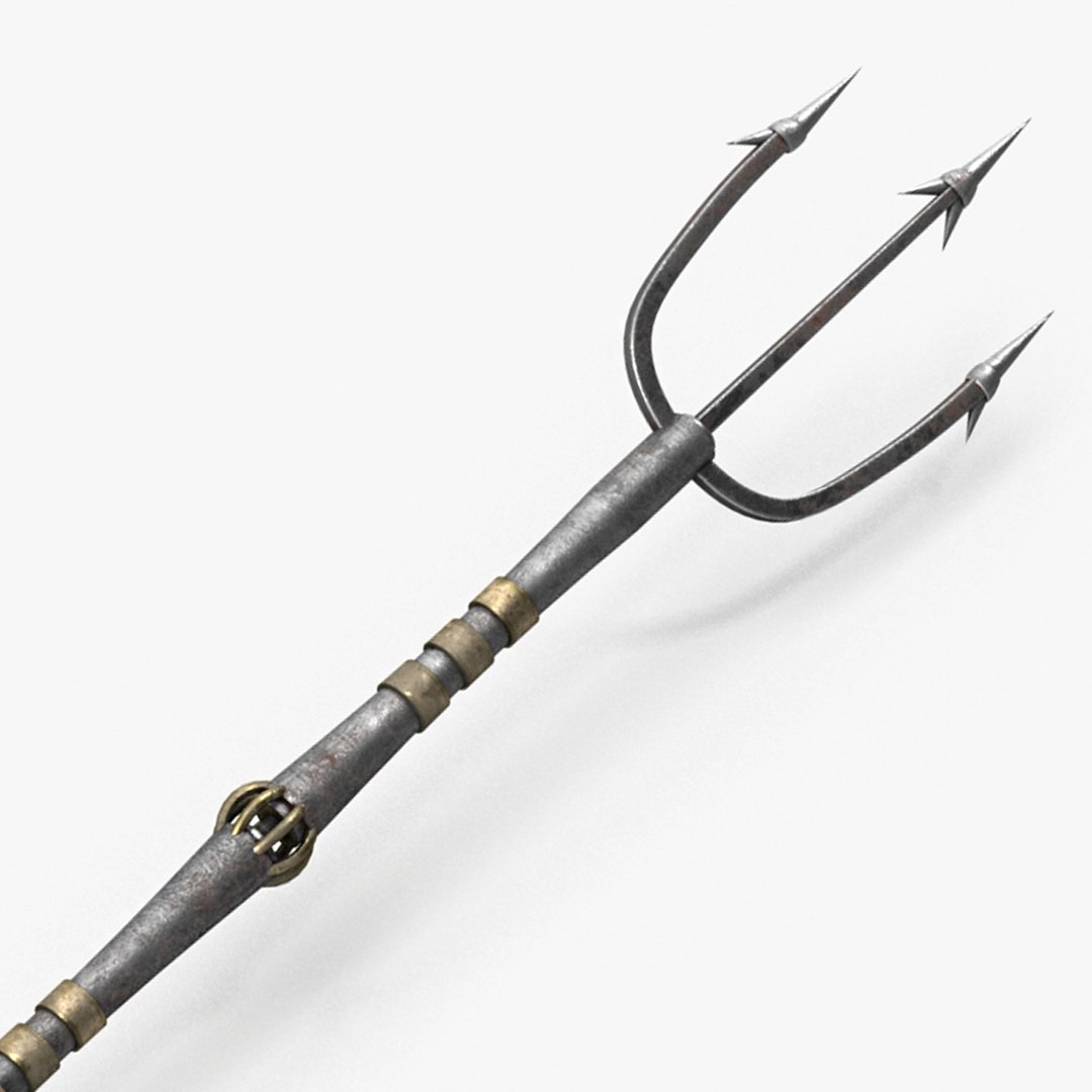 Trident pbr 3D model - TurboSquid 1489837