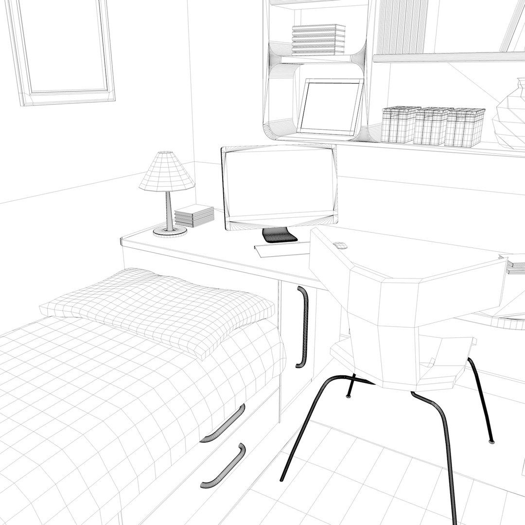 Teen Room Bedroom Max