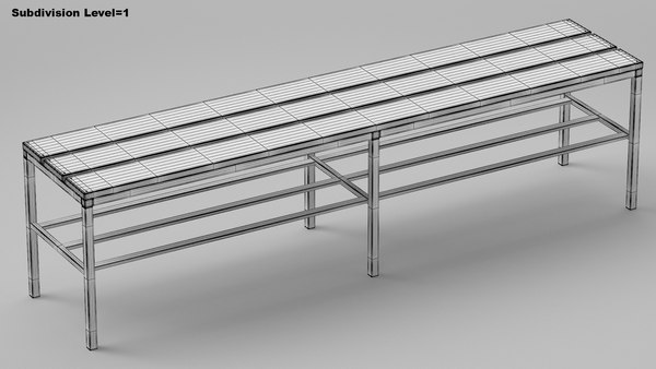 3D Bench 03 - TurboSquid 1794733