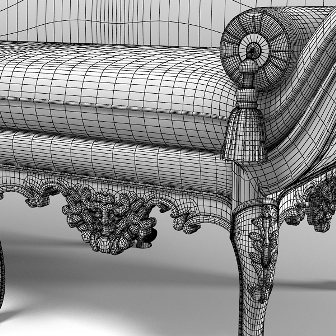 oak degas classic 3d model