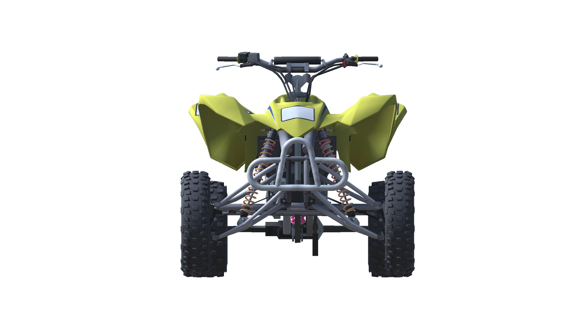 3D Model 011-Dakumoto 450-Quad-Bike-Quad-ATV-Bike-low Poly Game Ready ...
