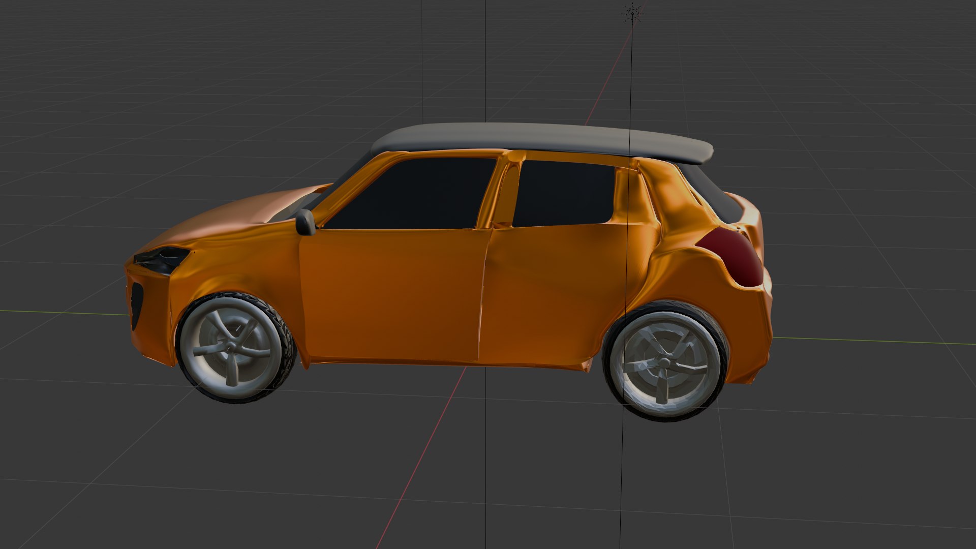 Basic Car Model 3D Model - TurboSquid 2199641