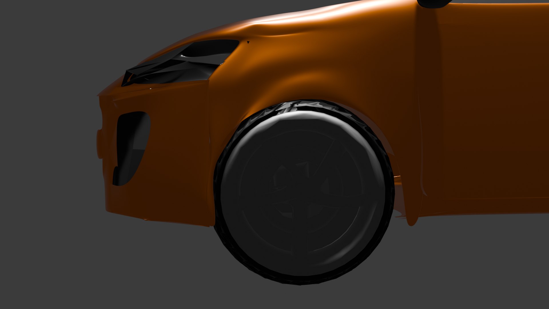 Basic Car Model 3D Model - TurboSquid 2199641