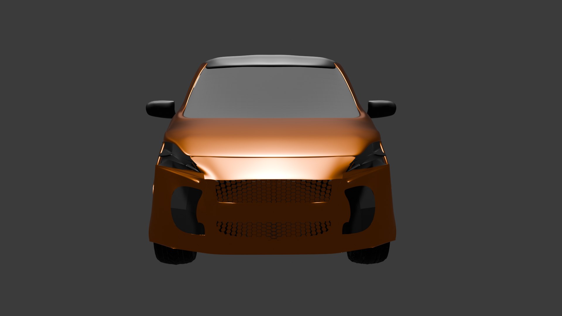 Basic Car Model 3D Model - TurboSquid 2199641