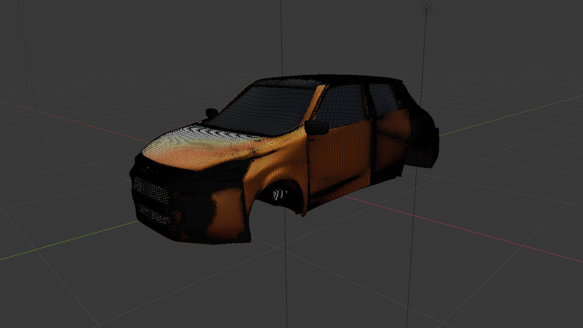 Basic Car Model 3D Model - TurboSquid 2199641