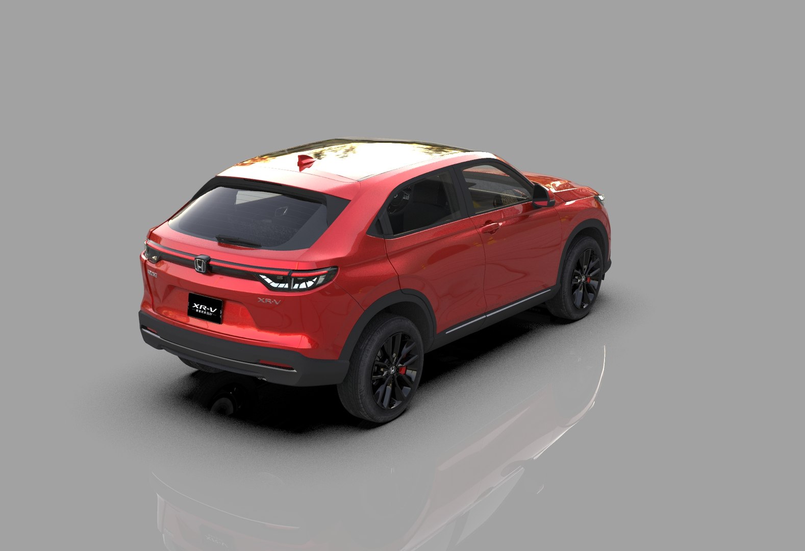 3D Model Honda XR-V 2021 HQ Interior - TurboSquid 2256450