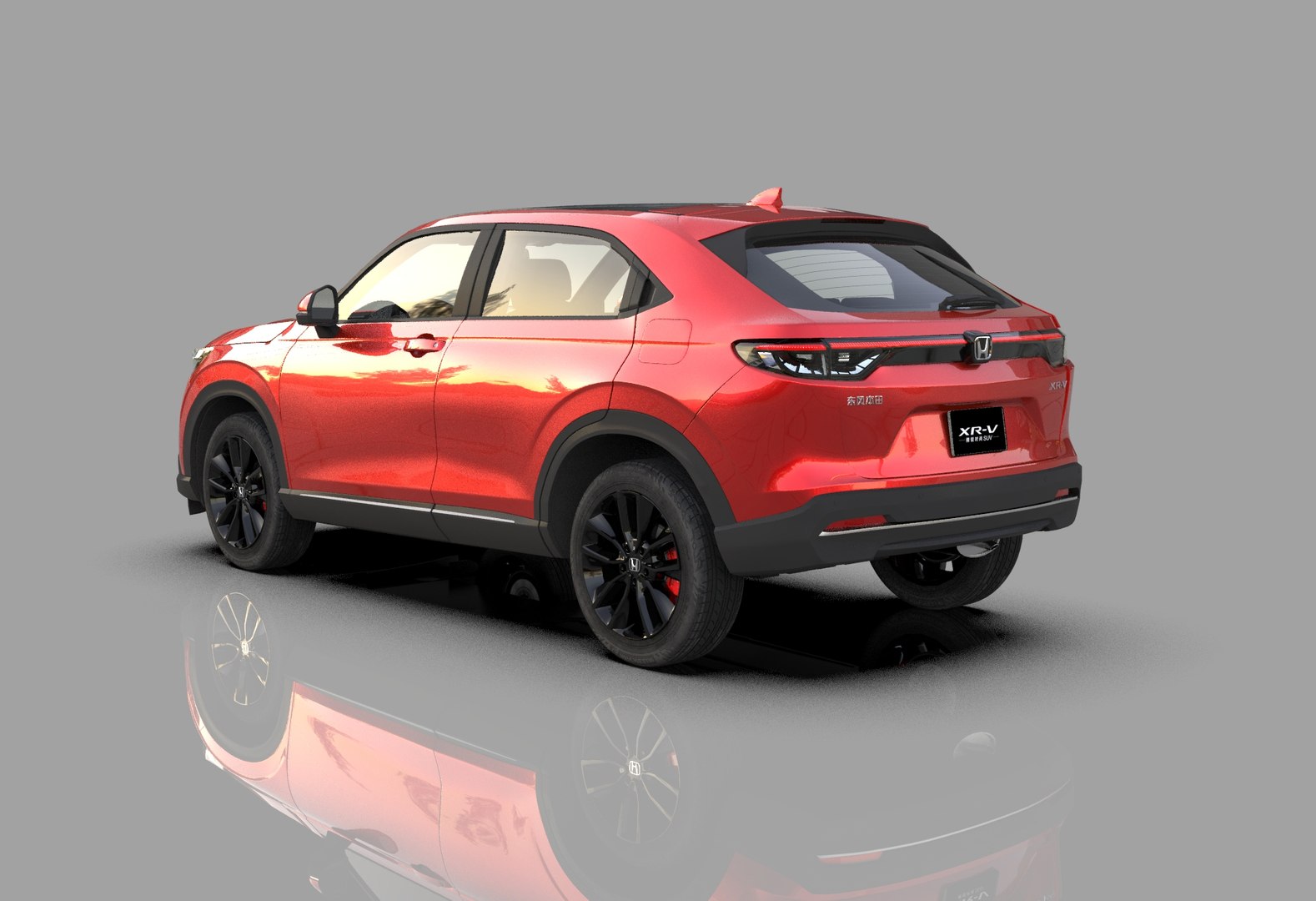 3D Model Honda XR-V 2021 HQ Interior - TurboSquid 2256450