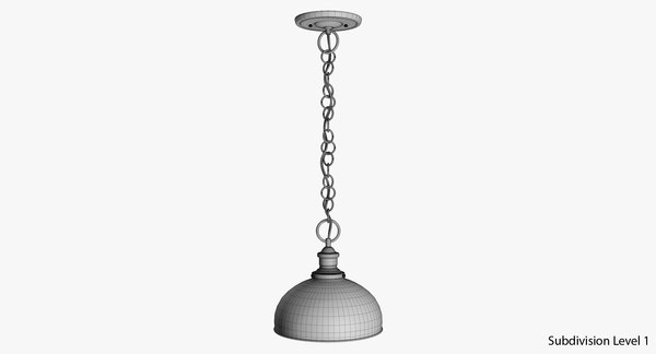 3D ceiling lamp light bulb model - TurboSquid 1191054