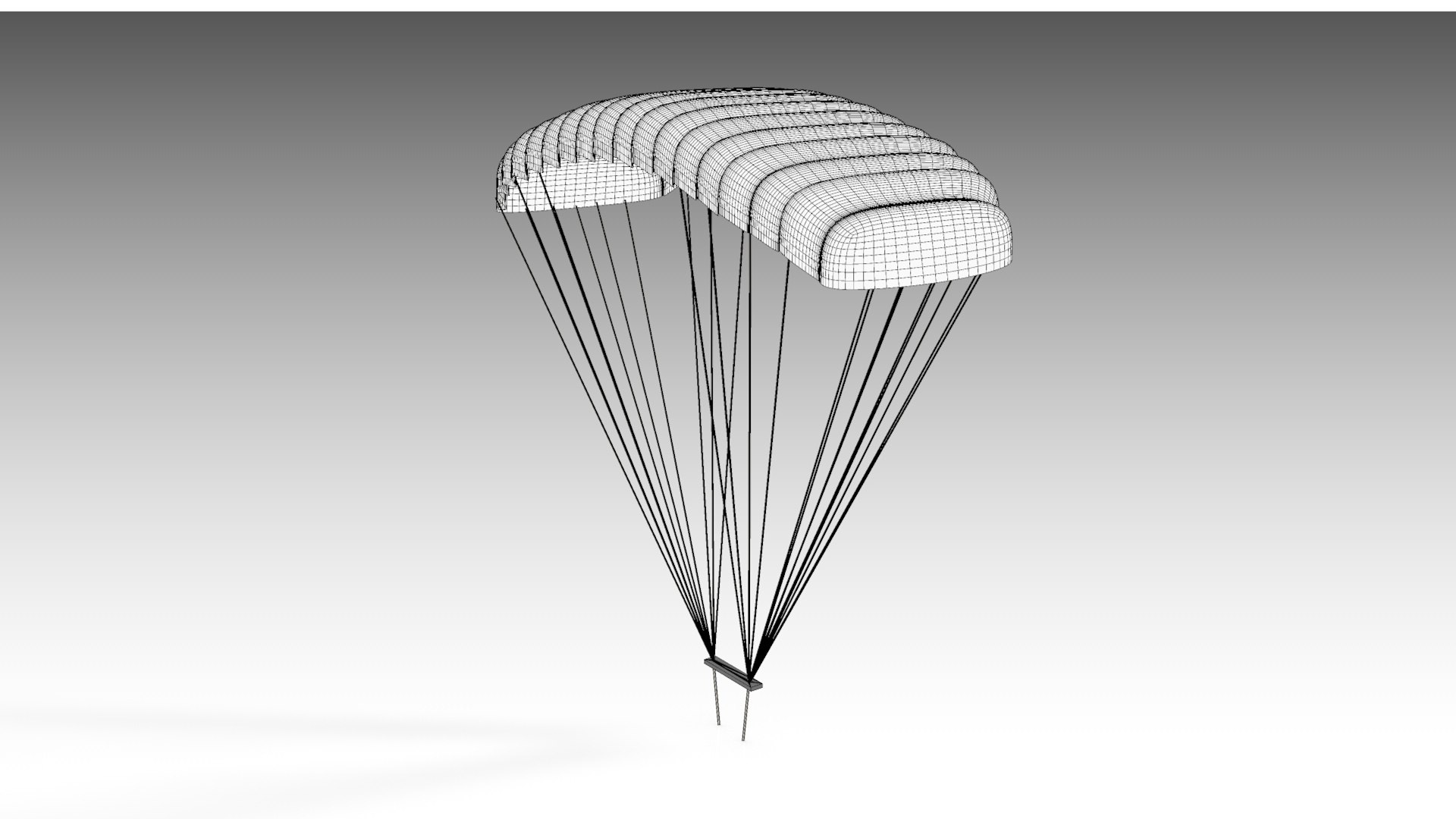 Parachute chute chut 3D model - TurboSquid 1169110