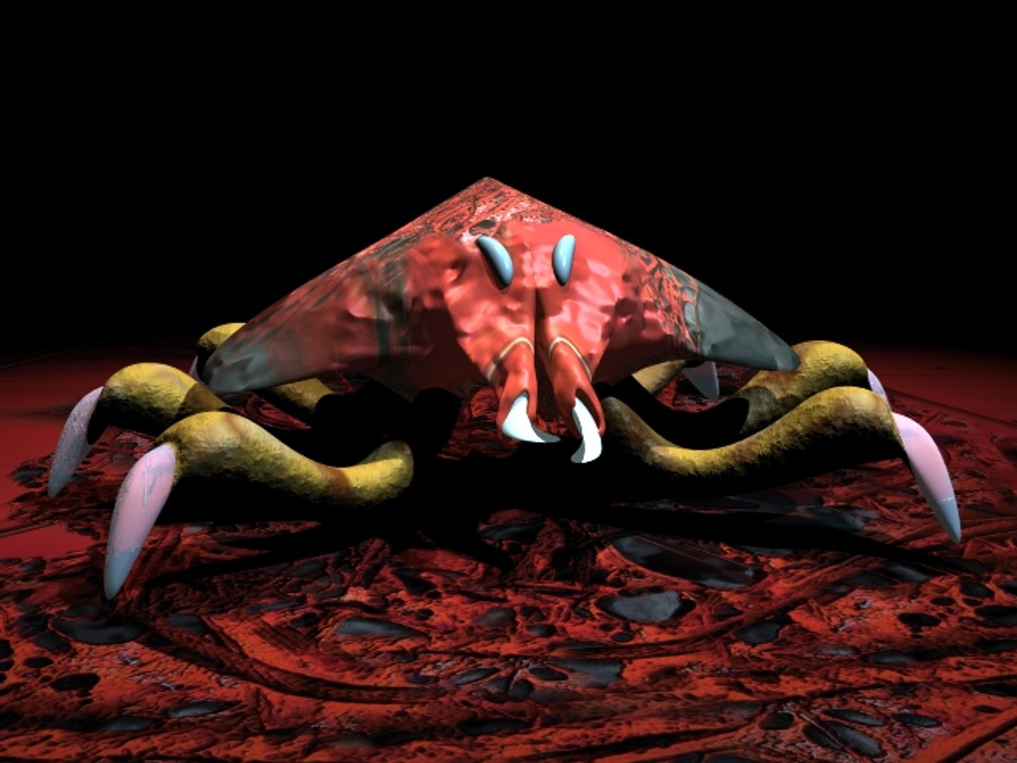 Lwo Creepy Crab Alien Creature