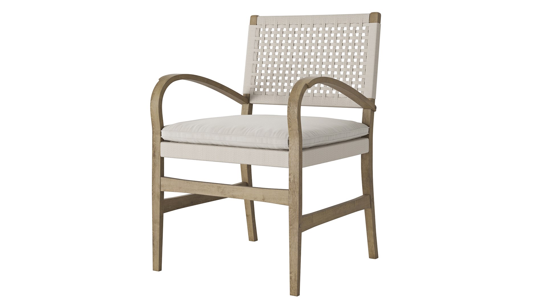 3D Gregorius Pineo Courtens Dining Armchair Model - TurboSquid 2204752