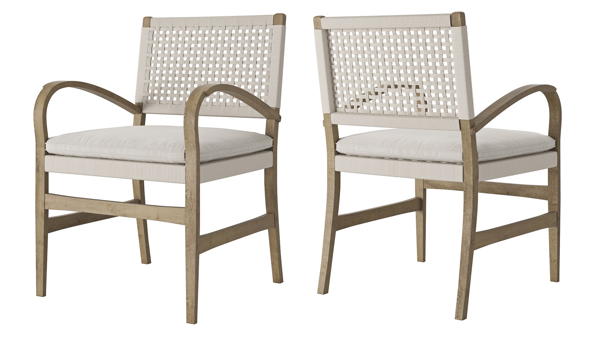 3D Gregorius Pineo Courtens Dining Armchair Model - TurboSquid 2204752