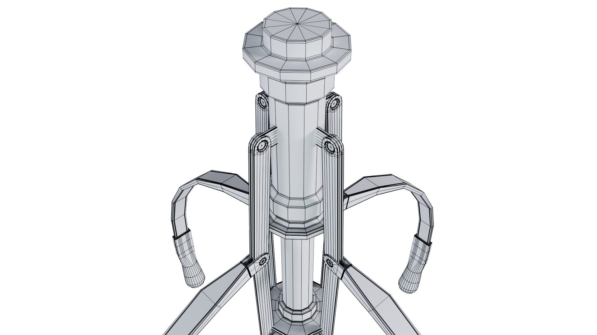Metal Claw 25 With RIG 3D Model - TurboSquid 2349589