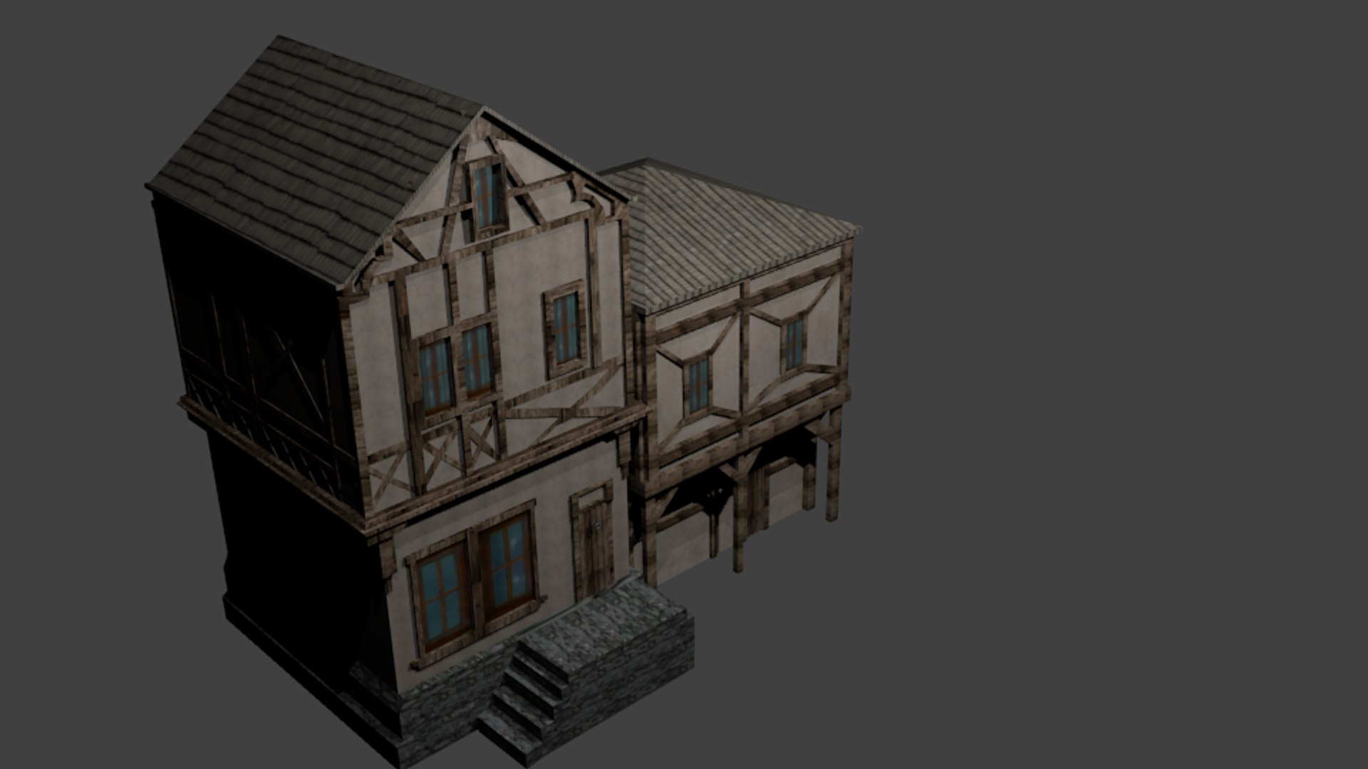 Medieval Smith House 3d Model