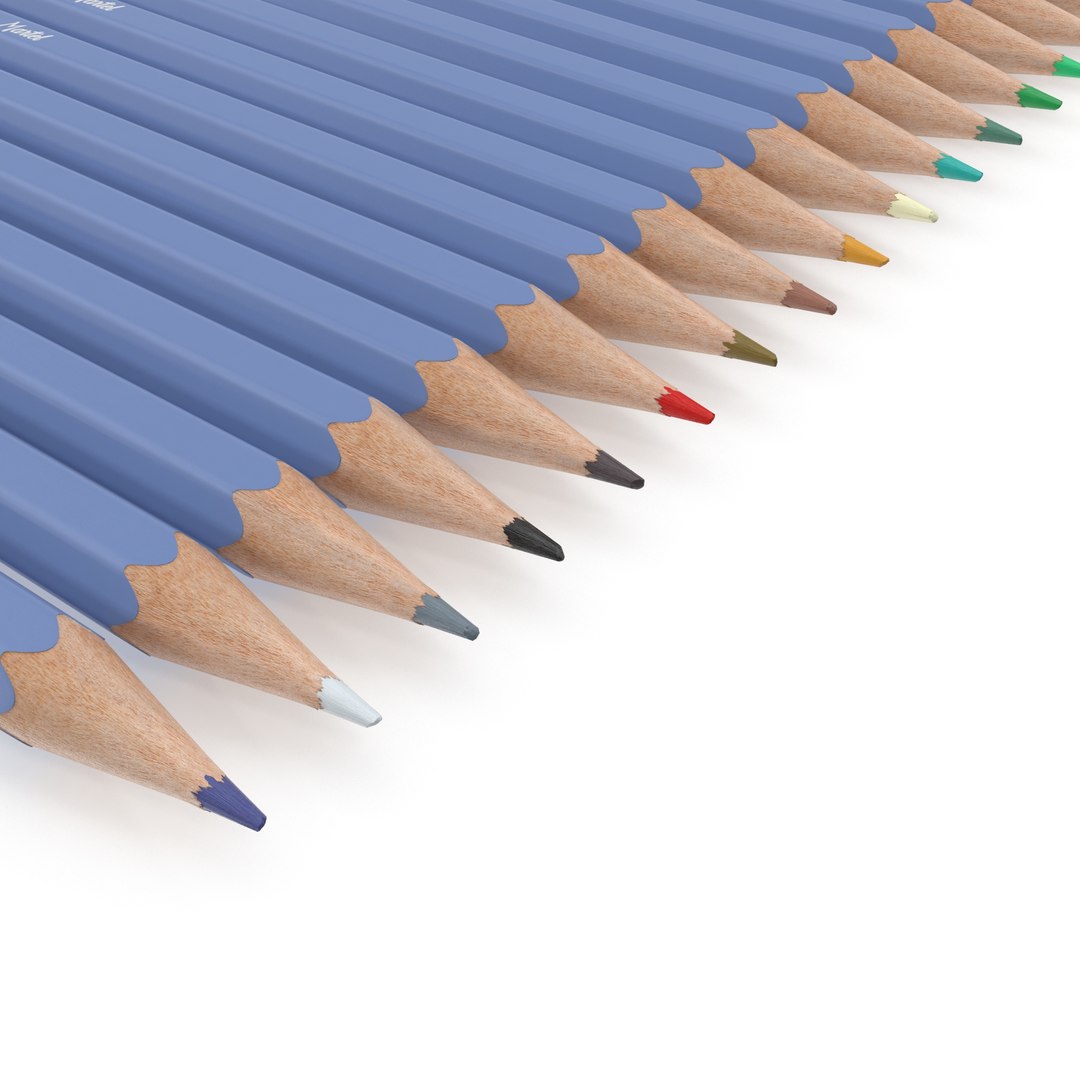 Color Pencils Pack 3D Model | 1149082 | TurboSquid