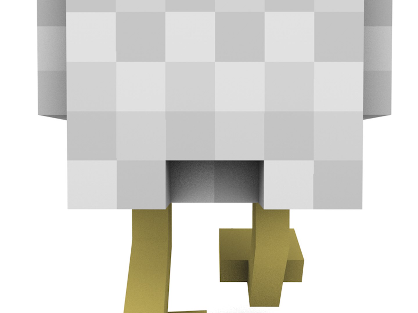 Minecraft Chicken Rig C4d