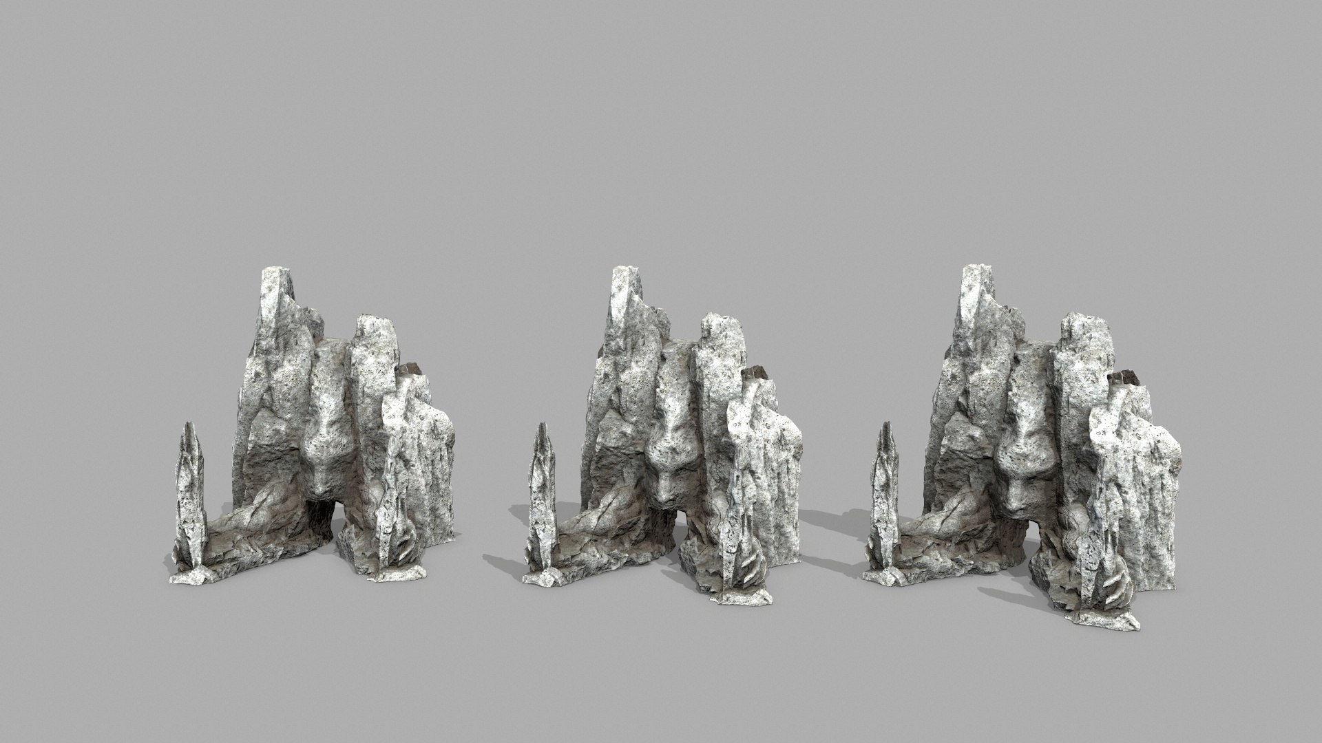 Rock Gate 3D Model - TurboSquid 2144544