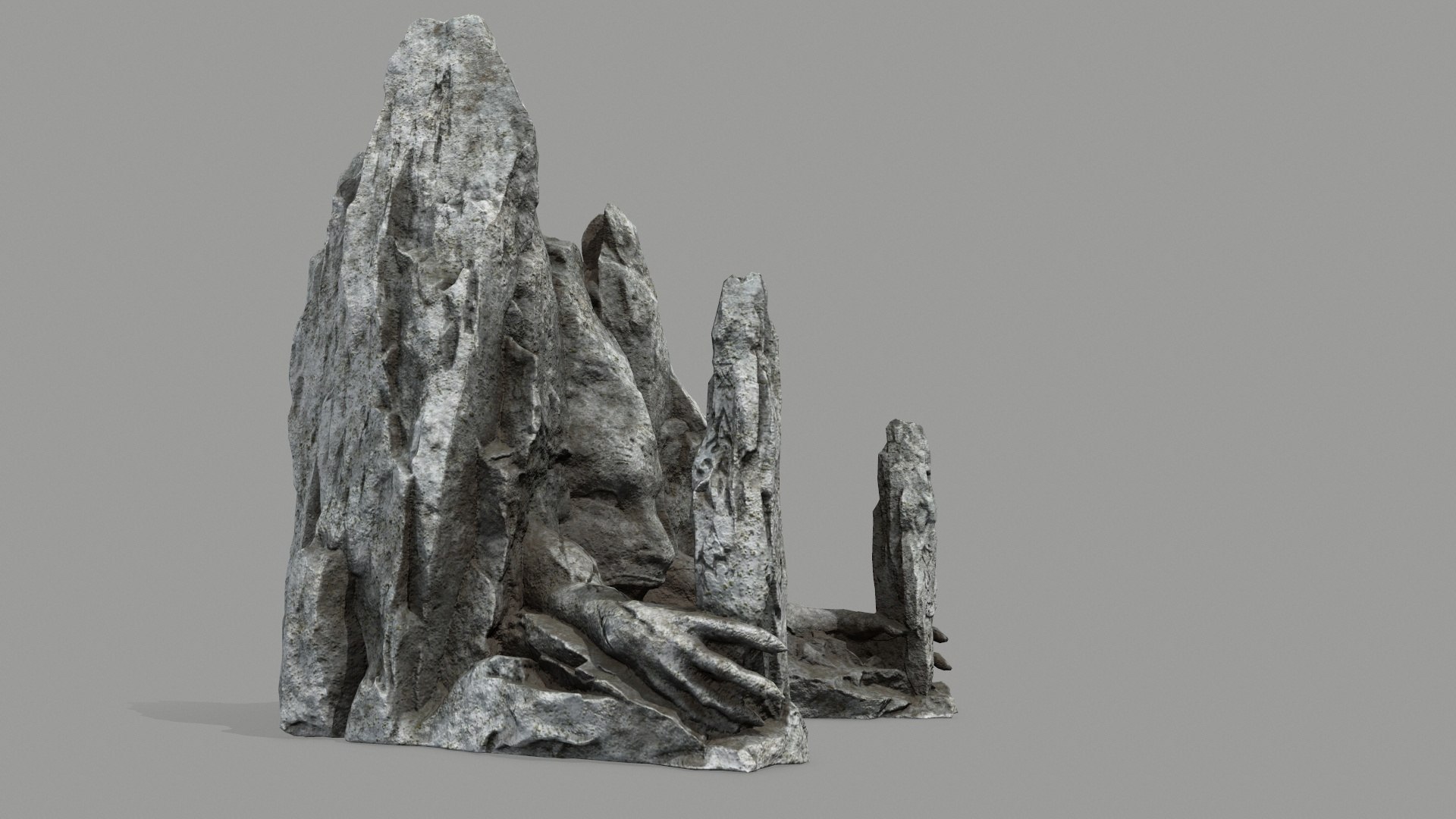 Rock Gate 3D Model - TurboSquid 2144544