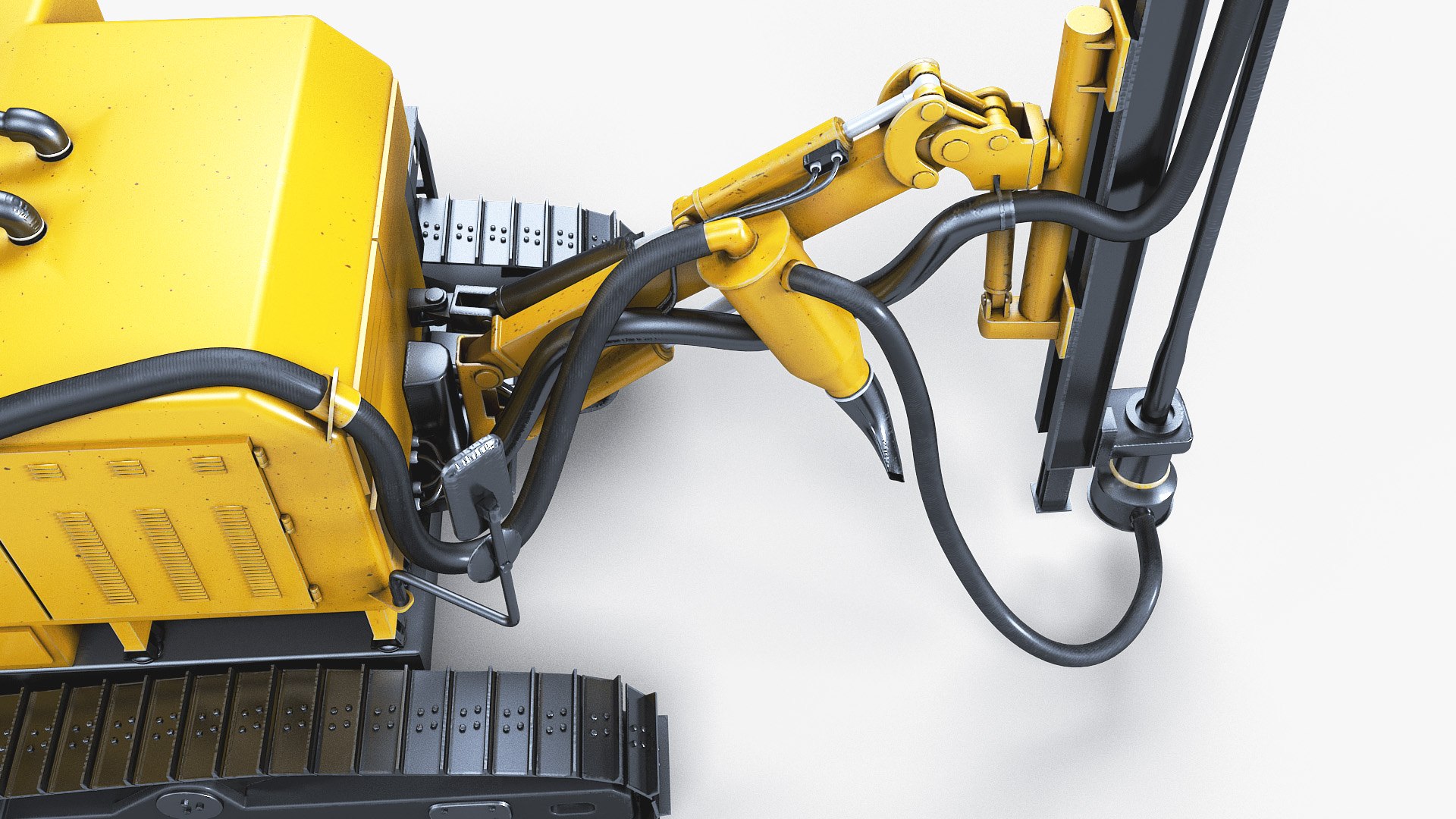 Hydraulic Borehole Drilling Machine Model - TurboSquid 1663630