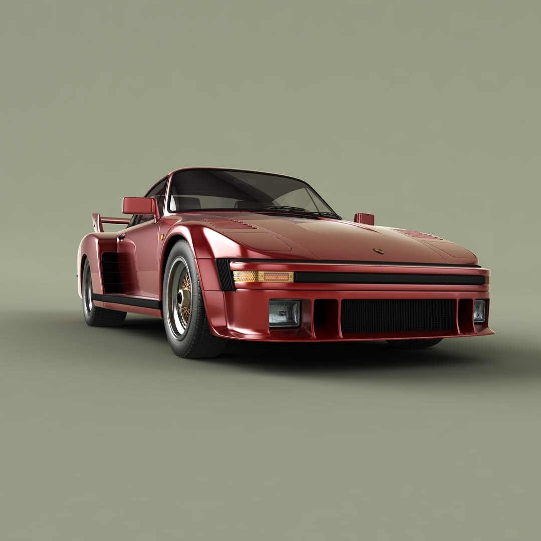 Porsche 911 935 Strassenversion model - TurboSquid 2059947