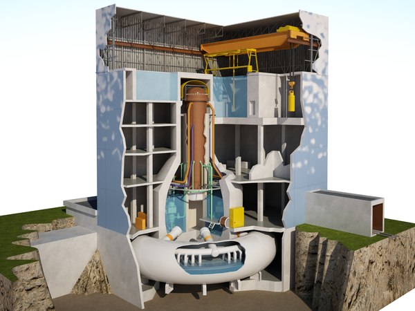 3ds max nuclear reactor block fukushima