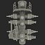 3d model rig bop stack