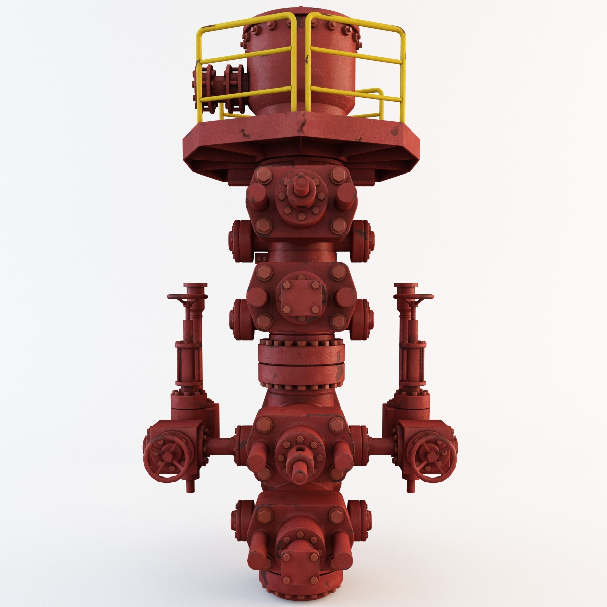 3d model rig bop stack